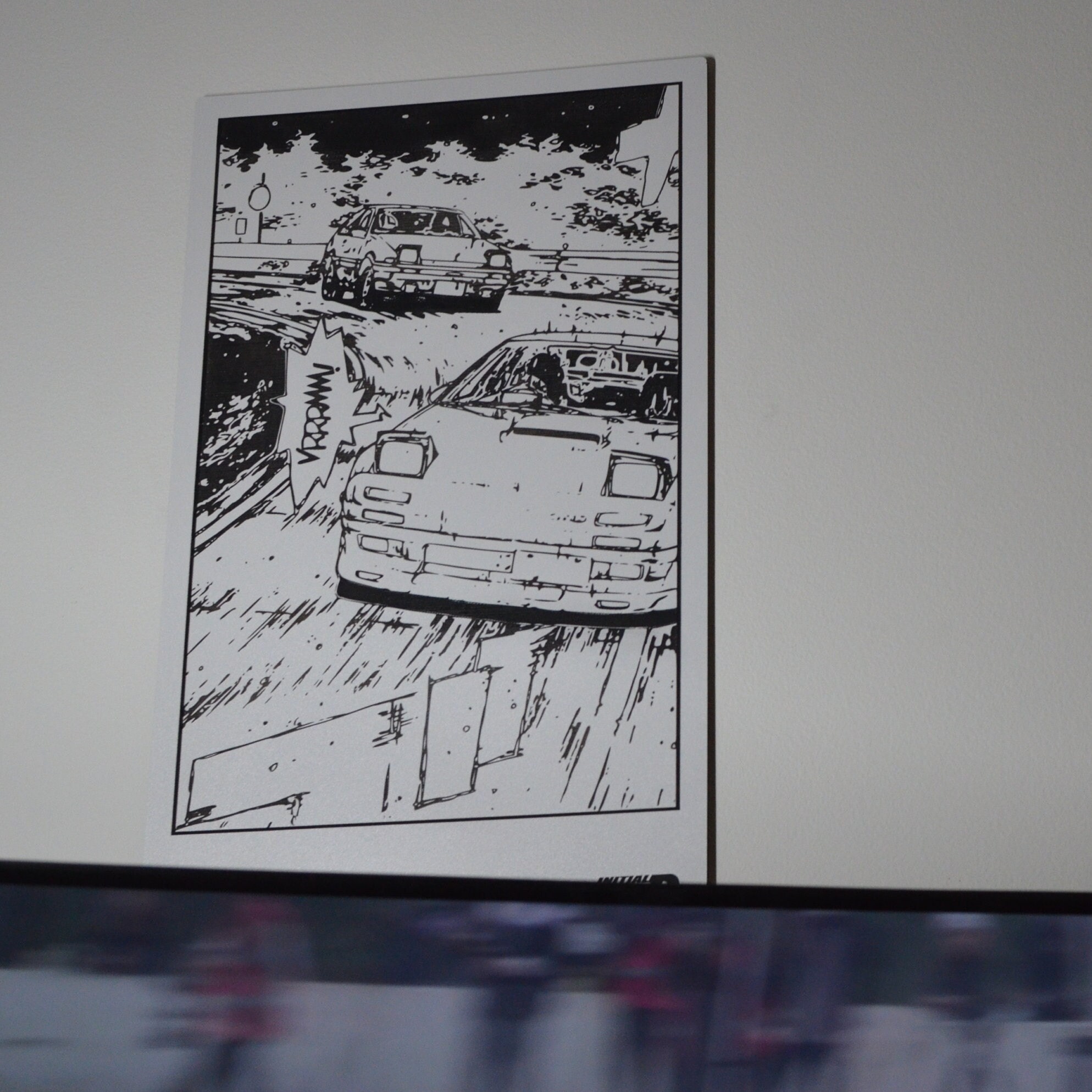 Initial D Wall Art - Etsy Canada