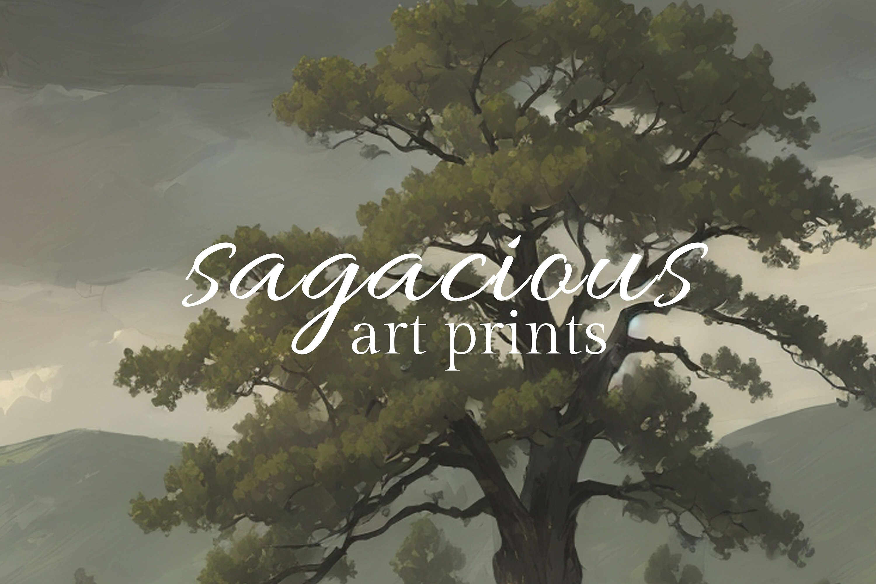 Rustic PRINTABLE Moody Bald Cypress Wall Art Earthy Natural Tones ...