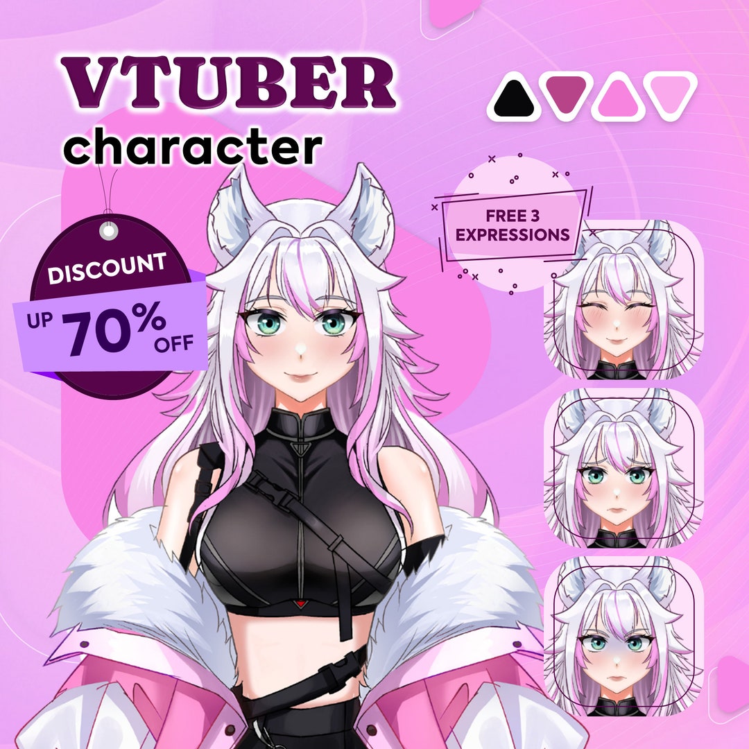 Live2d Vtuber Custom Model for Commercial Use Vtuber Commission Vtuber Rigging Vtuber Design ...