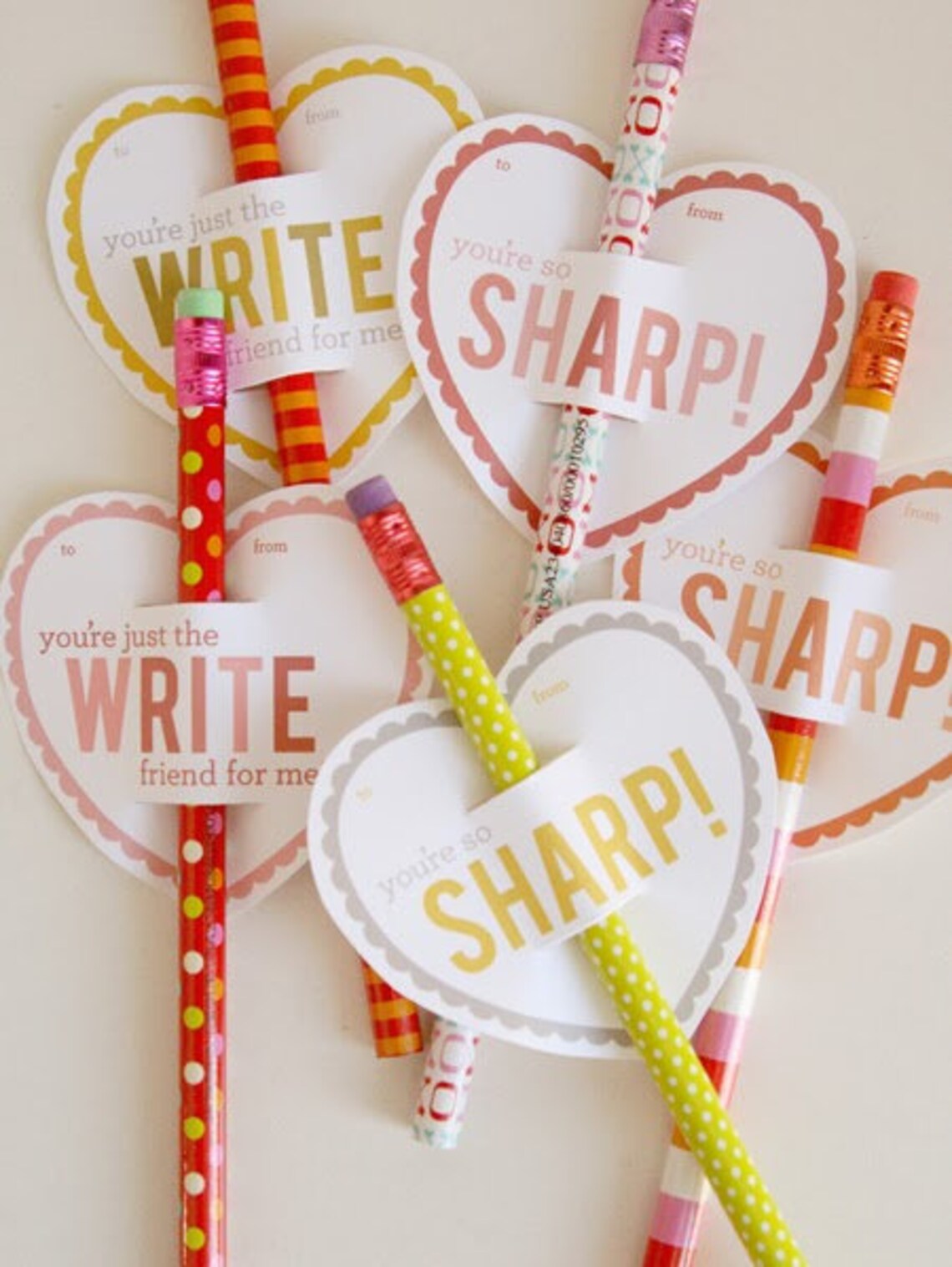 Valentine Pencil Digital Download - Etsy