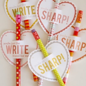 Valentine Pencil Digital Download - Etsy