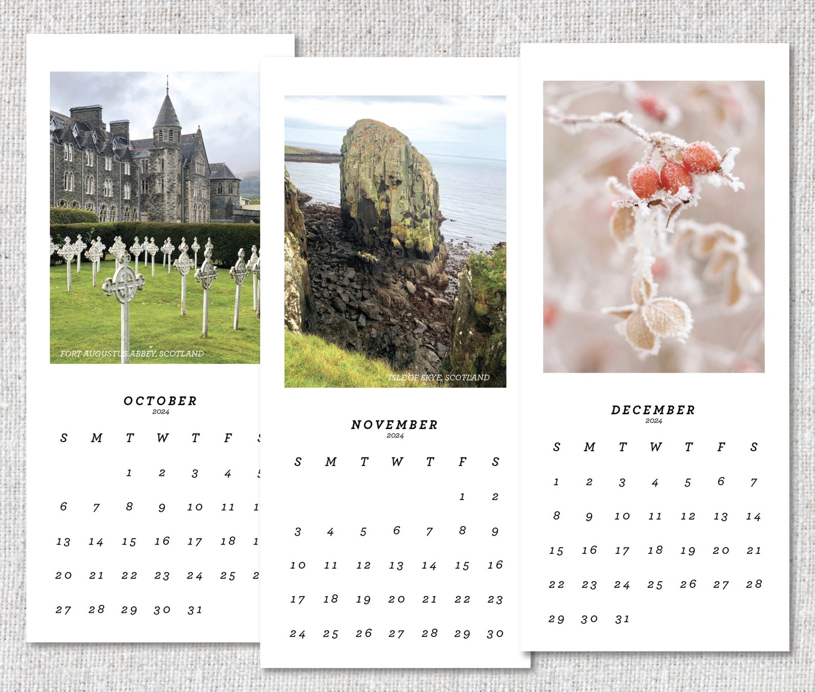 2024 Small Wall Calendar: Photos Around the World - Etsy