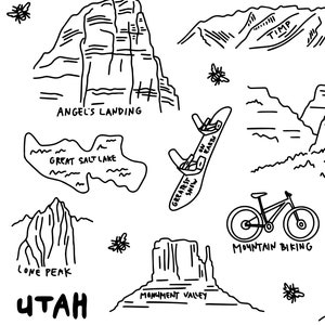 Things in Utah Digital Print - Etsy