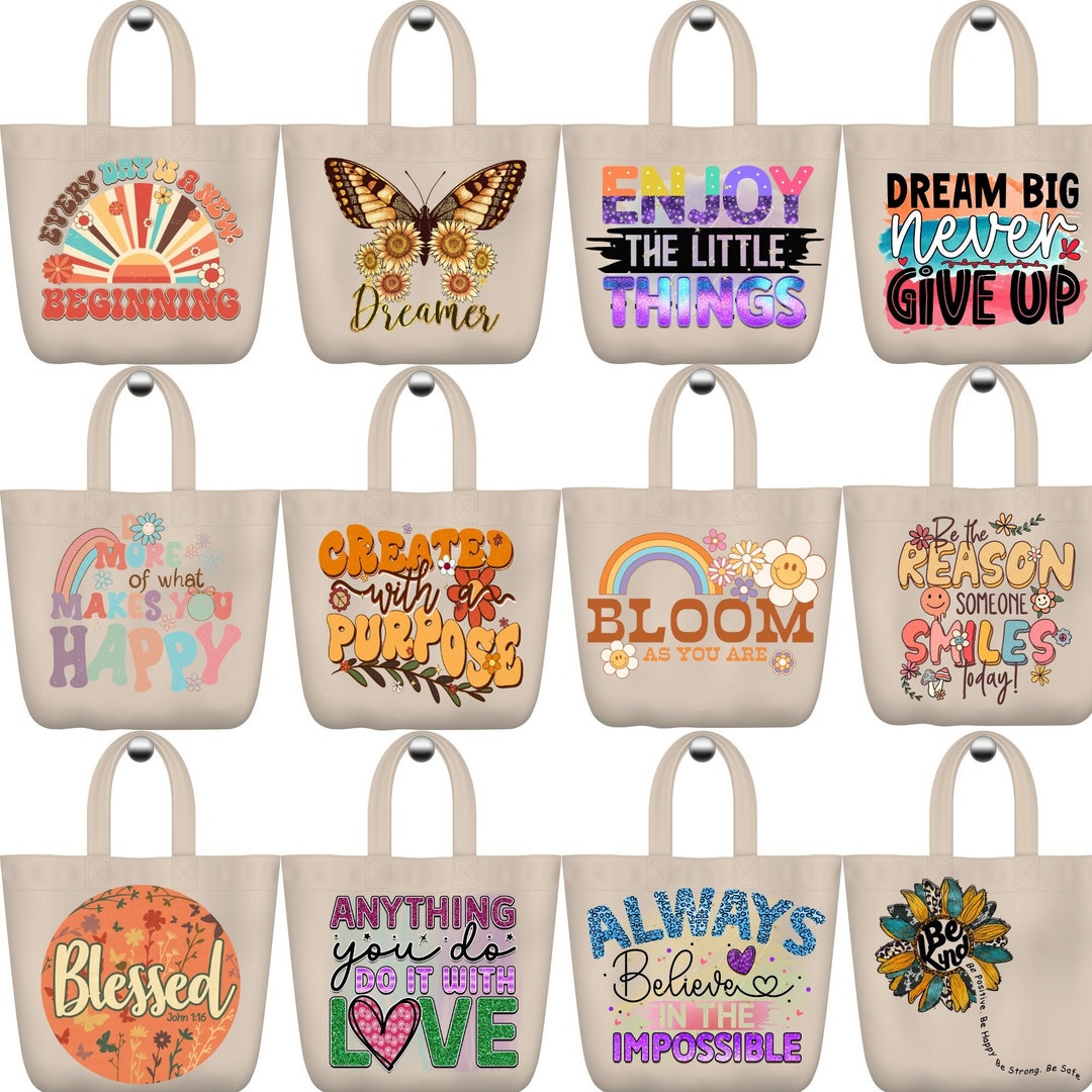 12 Tote Bag Quotes Png Bundle, Funny Quotes Png, Tote Bag Png, Tote Bag ...
