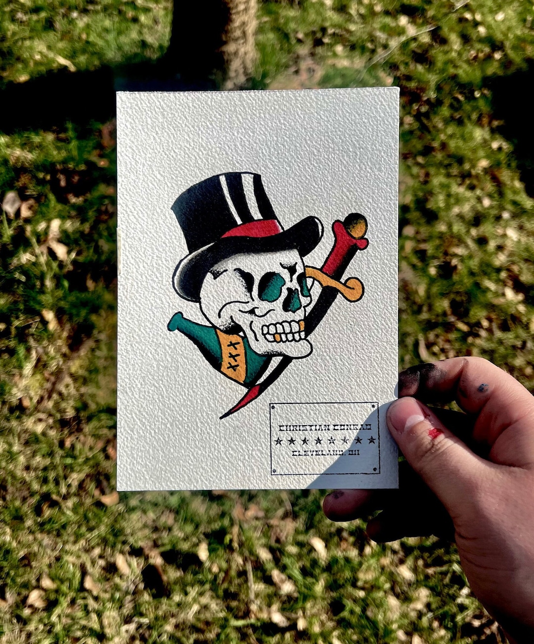 Skull Tattoo Flash - Etsy