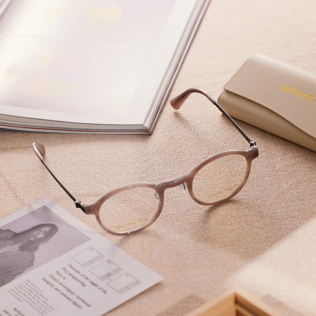 Round Reading Glasses Frames. Women/men Unisex Non Prescription or ...