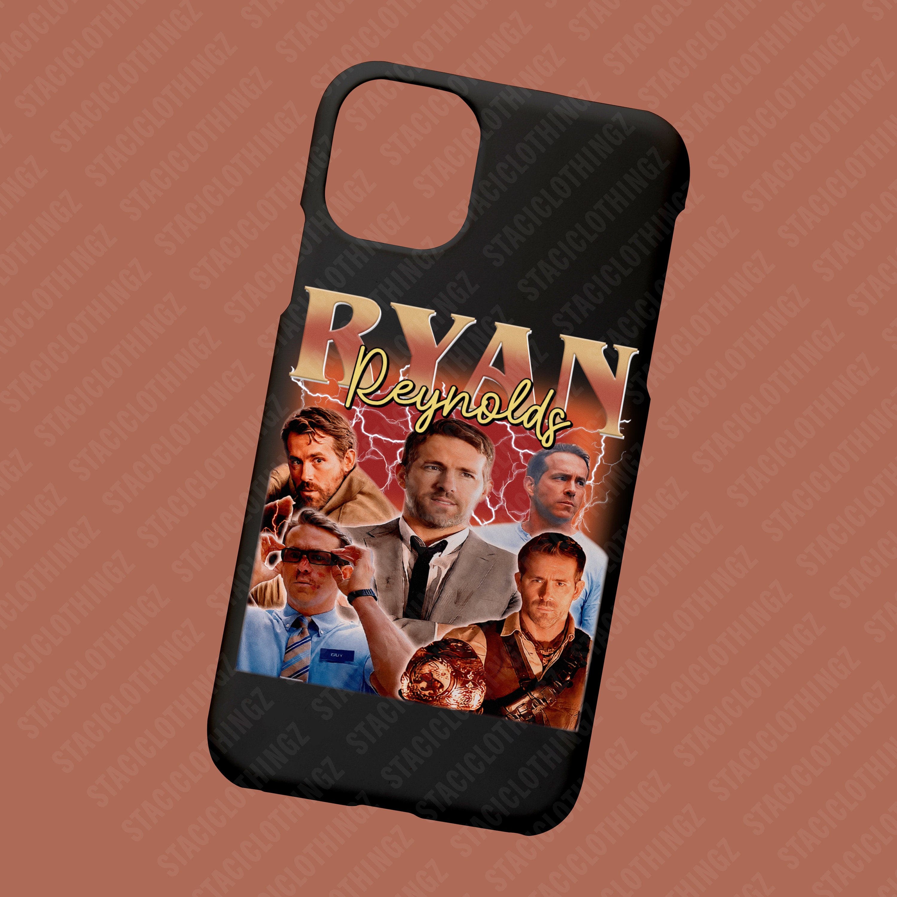 Ryan Reynolds Actor PNG Digital PNG Download Homage T-shirt, Hoodie ...