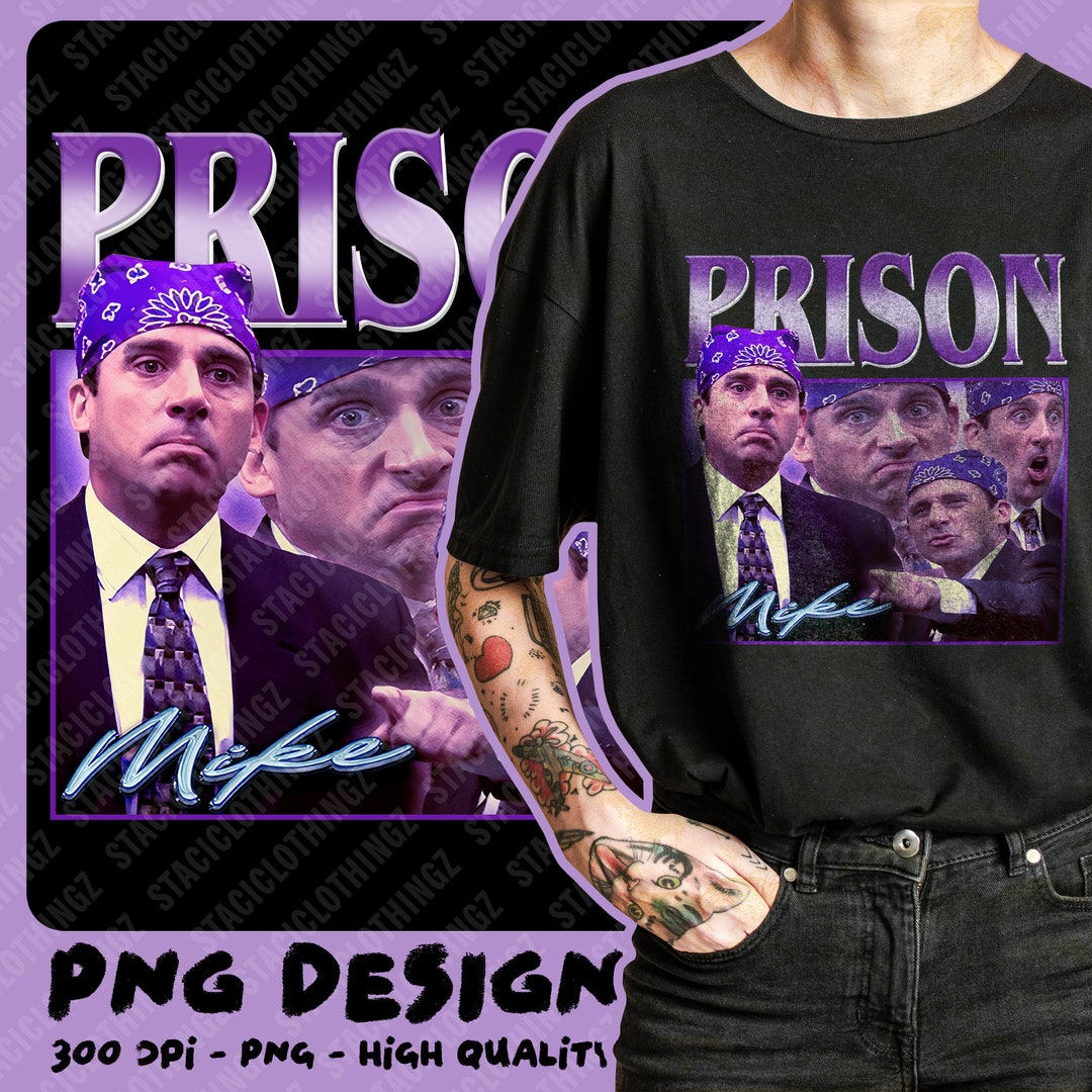 Prison Mike Fictional Character PNG Digital PNG Download Homage T-shirt ...