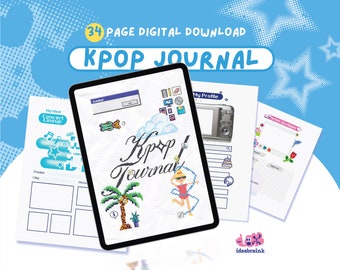 K-pop Activity Worksheets (digital Download) |k-pop Printables ...