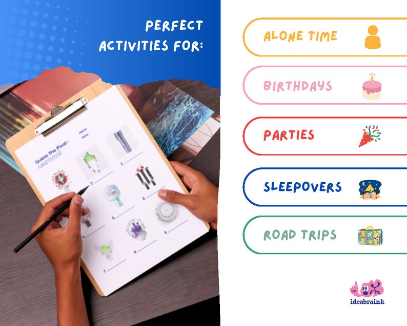 K-pop Activity Worksheets (digital Download) |k-pop Printables ...