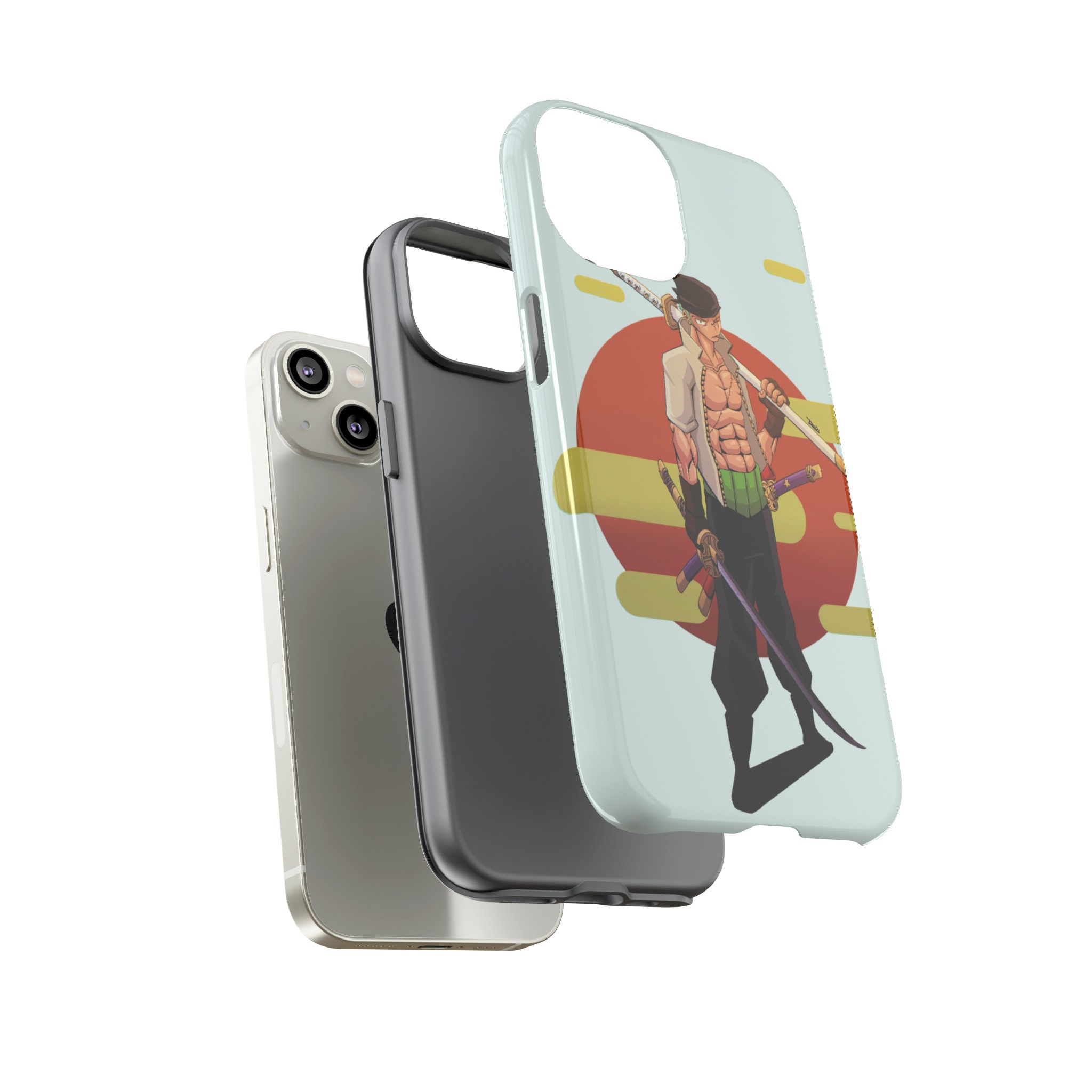 One Piece Zoro Phone Case: Dual Layer Protective Polycarbonate - Etsy