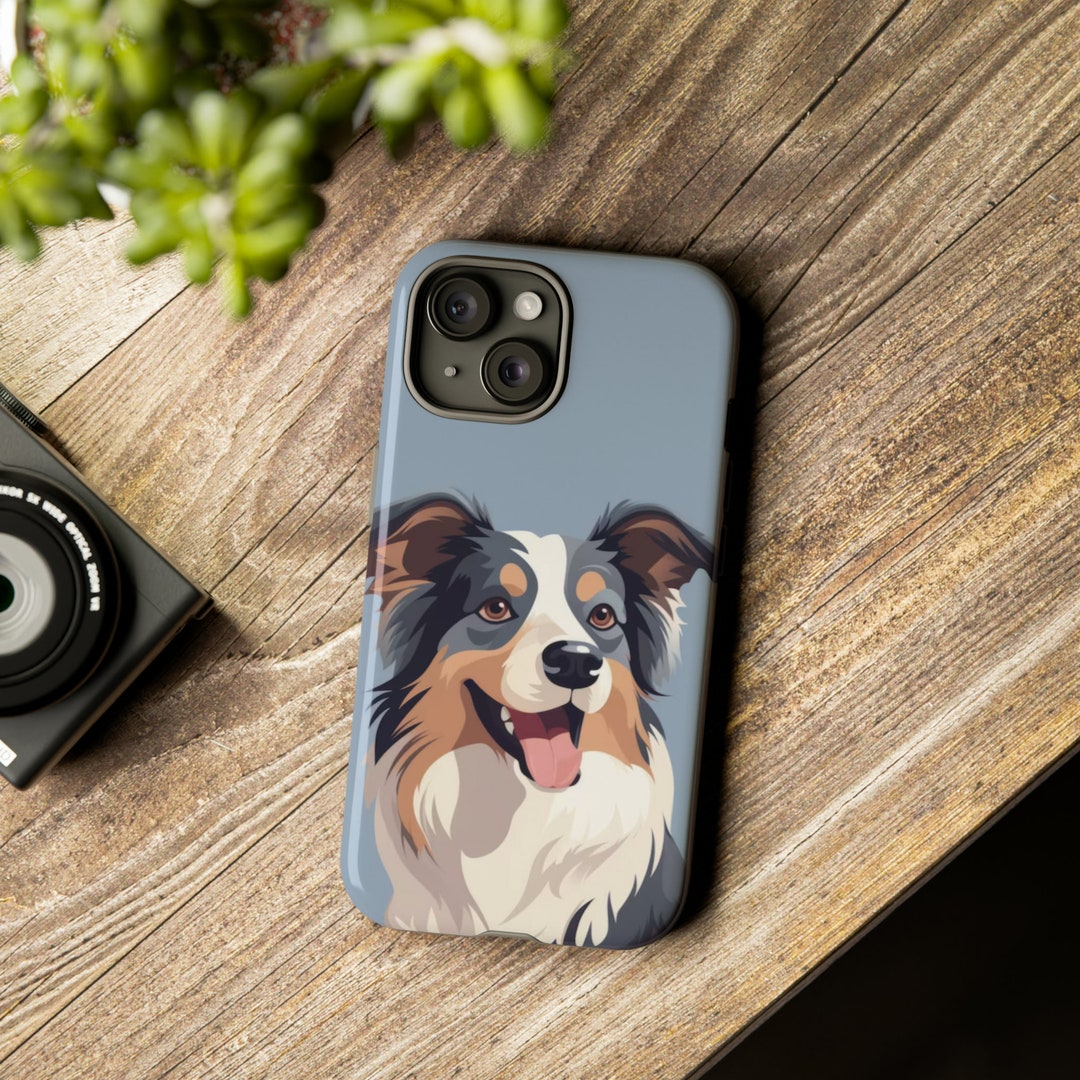 Australian Shepherd Dog Tough Phone Cases - iPhone 15 14 13 12 11 10 9 ...