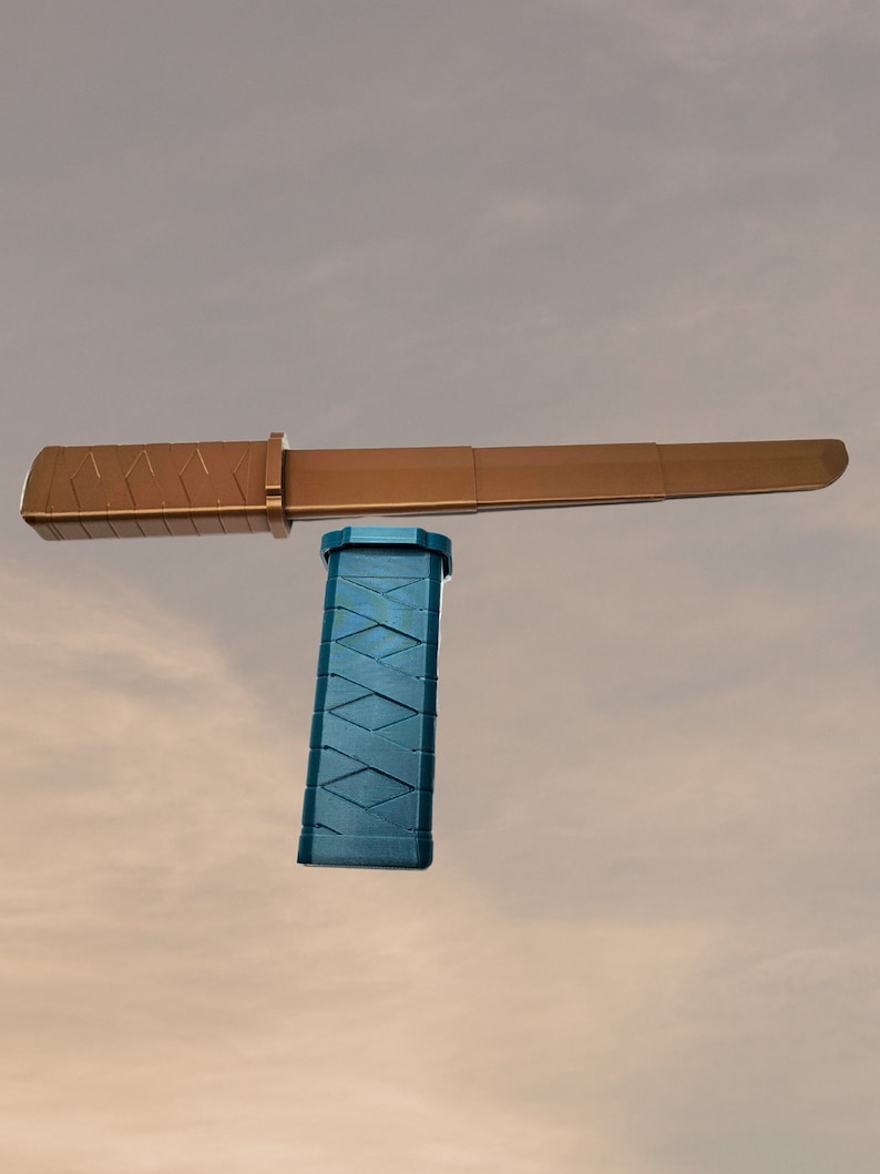 3D Printed Collapsible Kid Friendly Role Playing Fun Ninja Toy Sword - Etsy