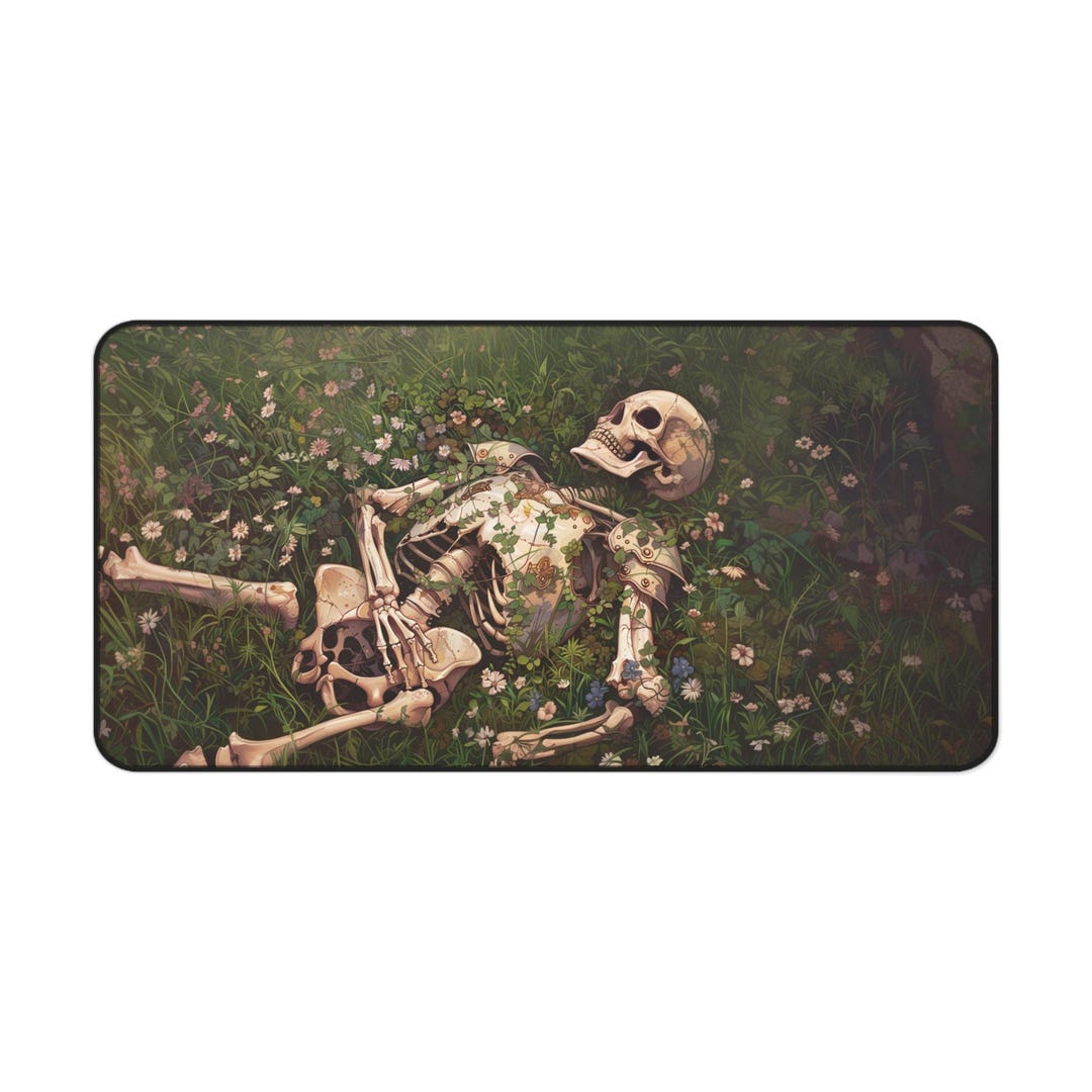 Fallen Skeleton Medieval Knight Collection 4 Playmat - Etsy