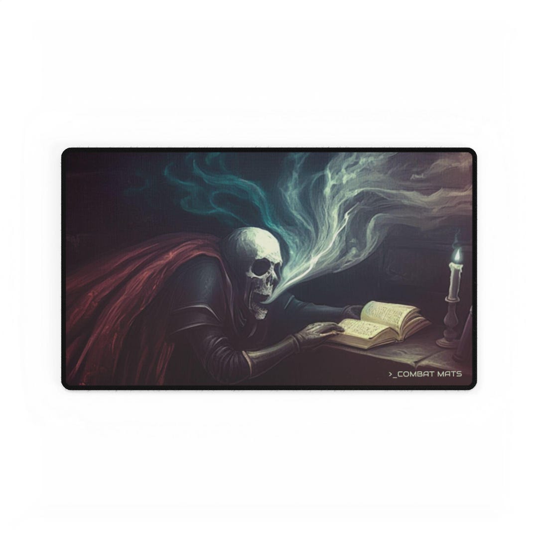 Black Magic Necromancy TCG Playmat Desk Mat Mouse Pad - Etsy