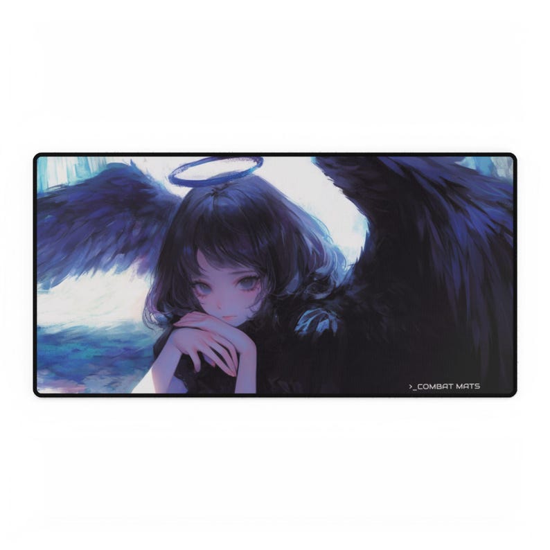 Gothic Angel Halo TCG Playmat Desk Mat Mouse Pad - Etsy