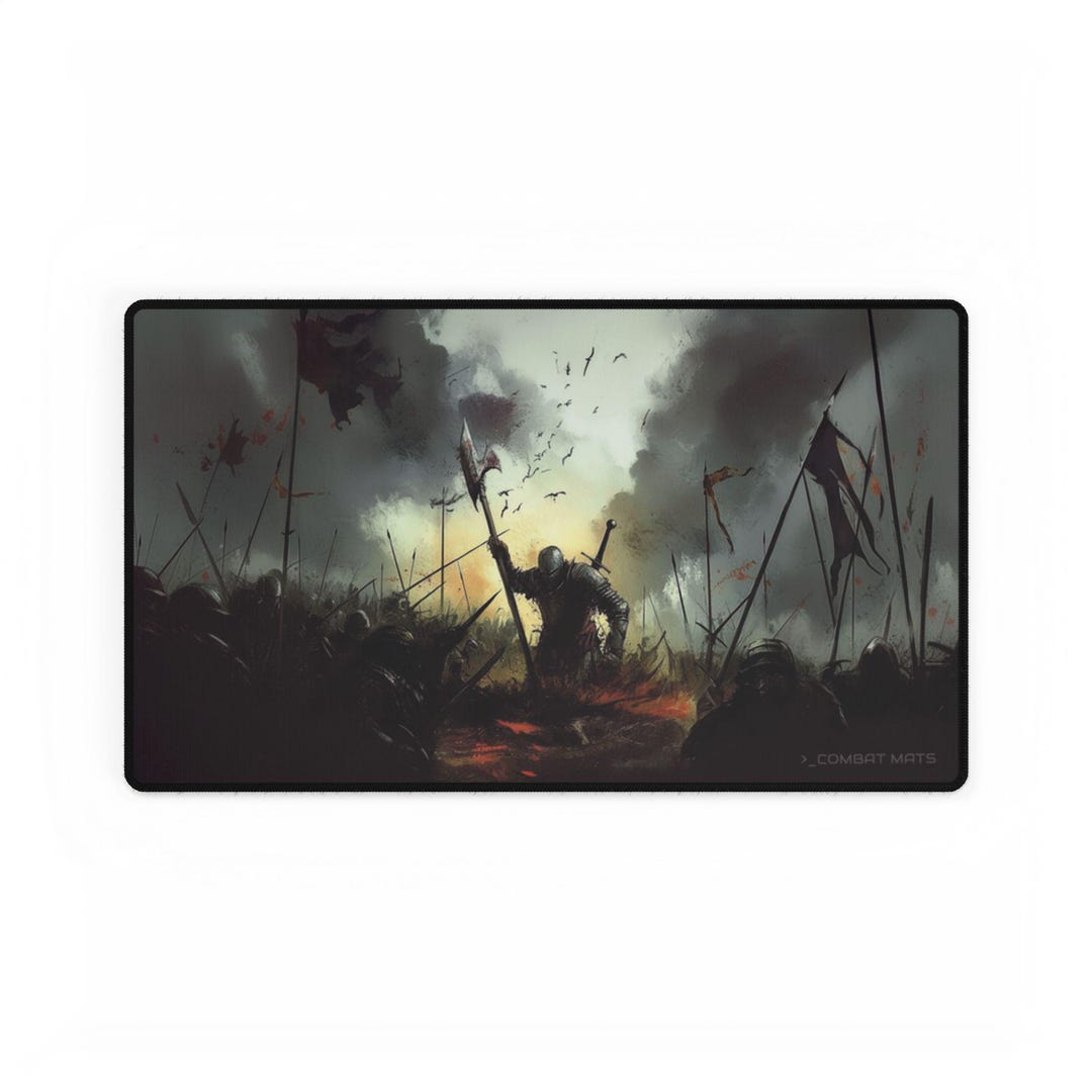 Fight Till the End TCG Play Mat Desk Mat Mouse Pad - Etsy