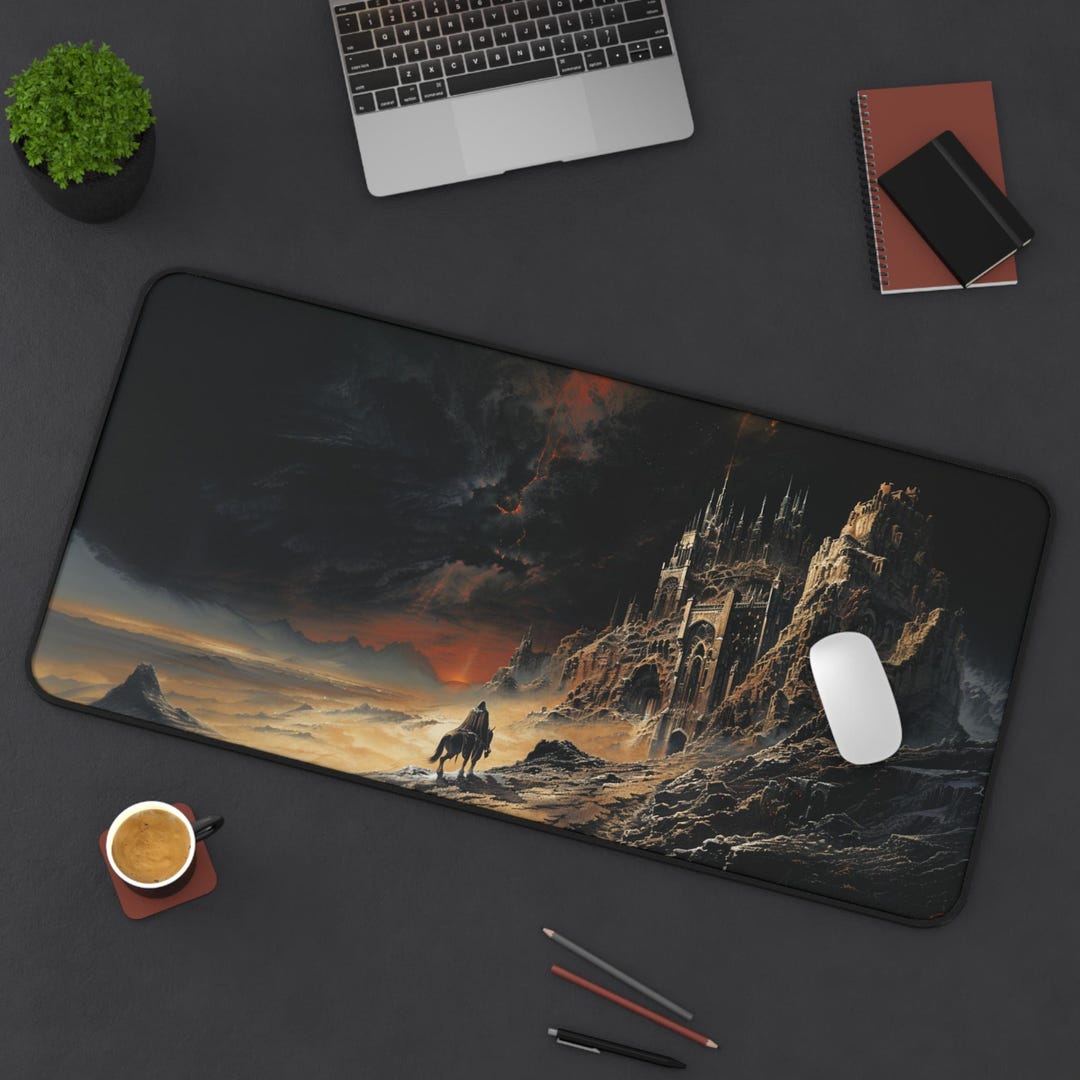 Dark Fantasy Castle Knight Playmat - Etsy
