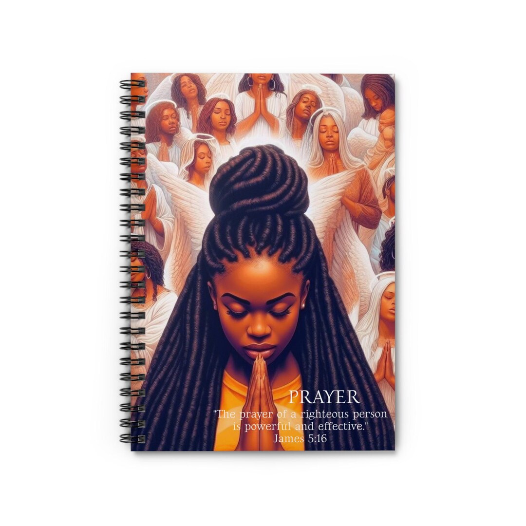Black Woman of God Journal, Prayer Afrocentric Notebook - Etsy