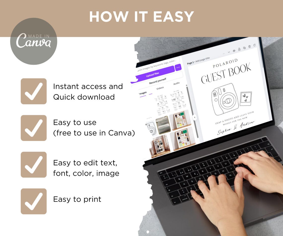 Instax Mini 11 and 12 Instructions, Polaroid Guestbook Sing, Photo ...