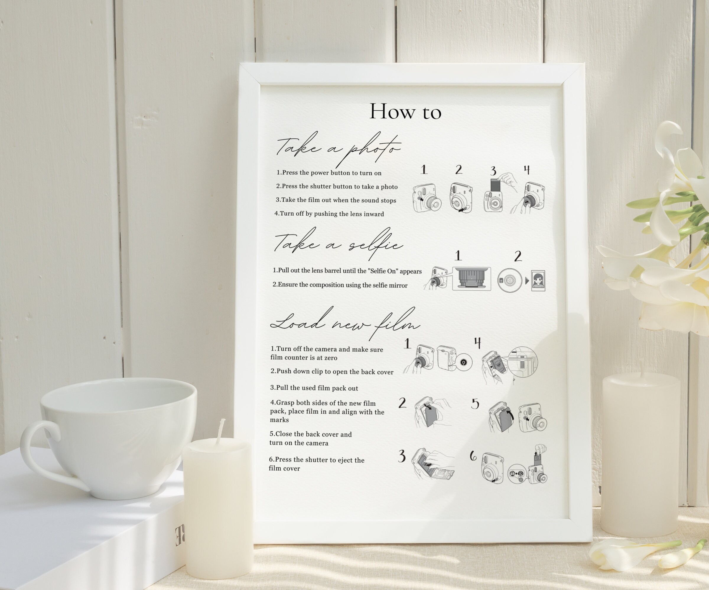 Polaroid Guest Book, Instax Mini 11, Photo Guestbook, Camera Guestbook ...