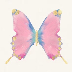 Room Art Preppy Butterfly, Trendy Preppy Wall Art Prints, Colorful Wall ...
