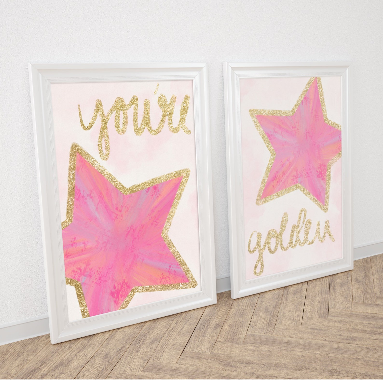 Preppy Star Wall Art Print: Trendy Dorm Decor (digital Download) - Etsy
