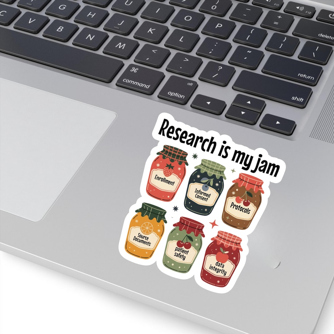 Clinical Research Coordinator Kiss Cut Sticker Gifts, Study Coordinator ...