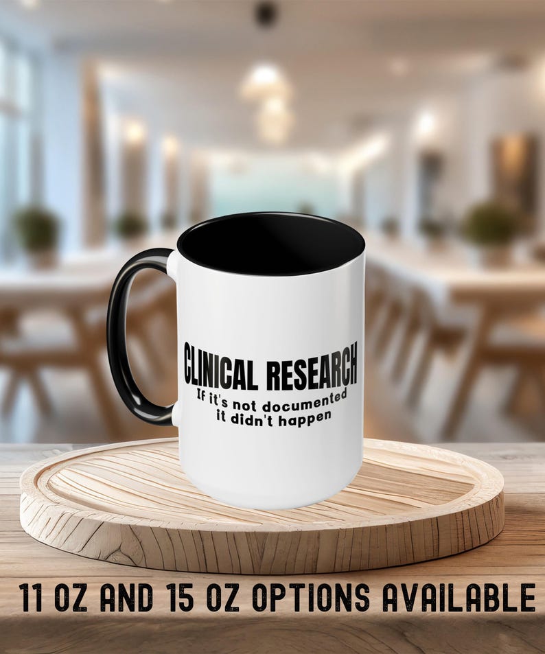 Funny Clinical Researcher Coordinator Birthday 11 Oz Ceramic Mug Office ...