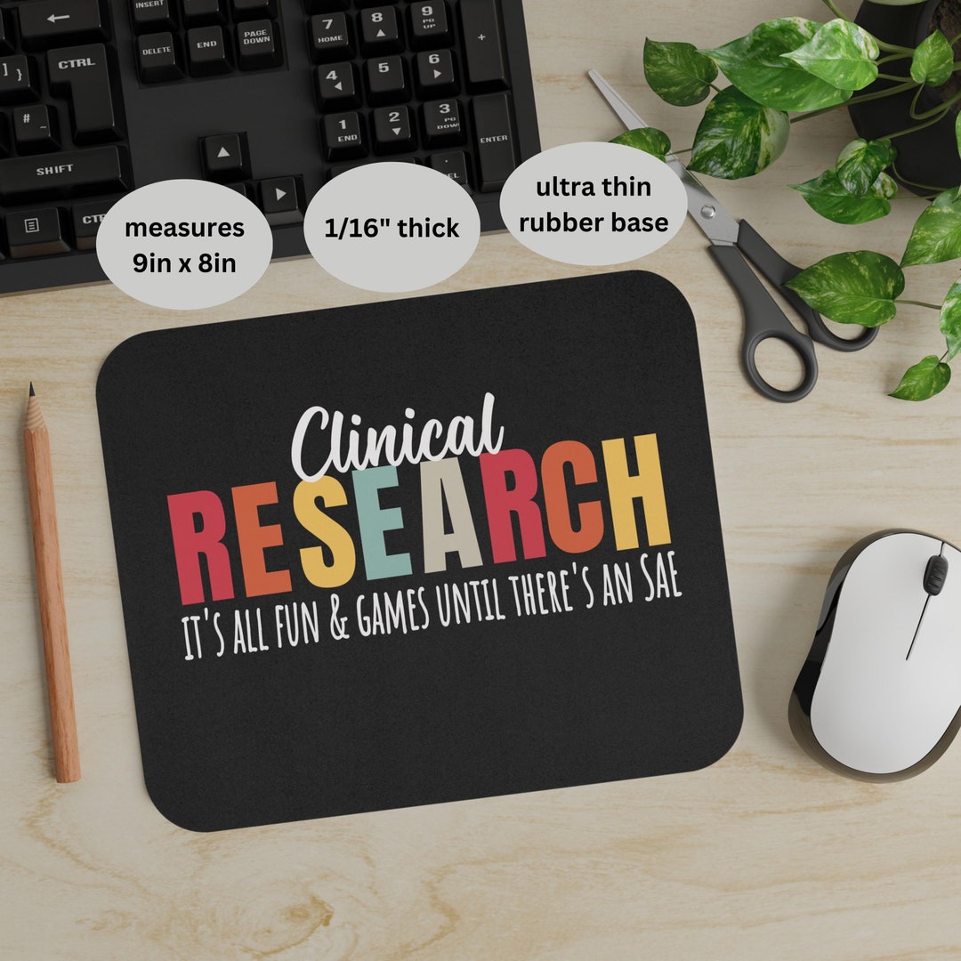 Clinical Researcher Gift for Him or Her Mouse Pad, Clinicalresearch ...