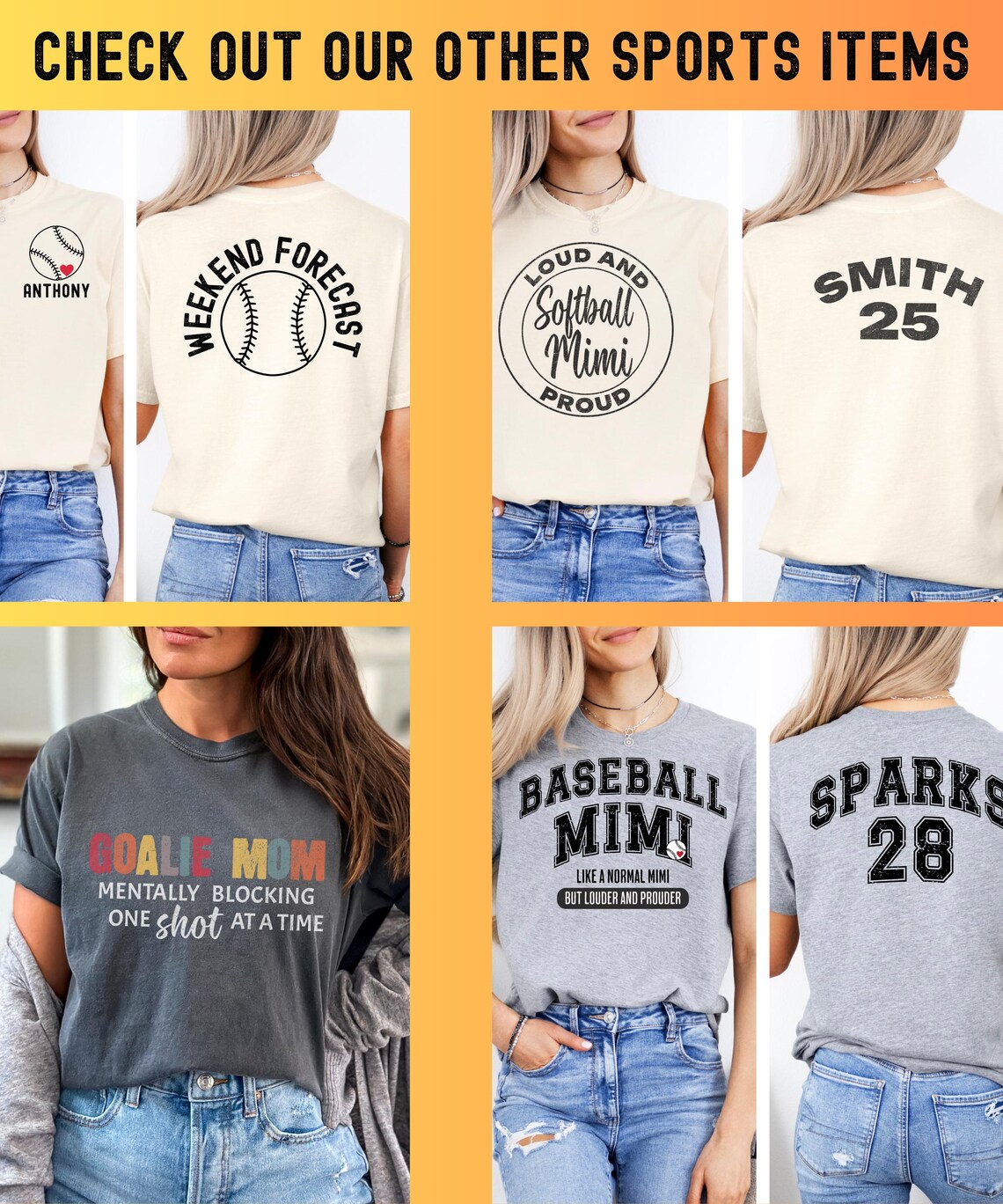 Custom Baseball Aunt Birthday Mothers Day Gift Shirt for Aunt From ...