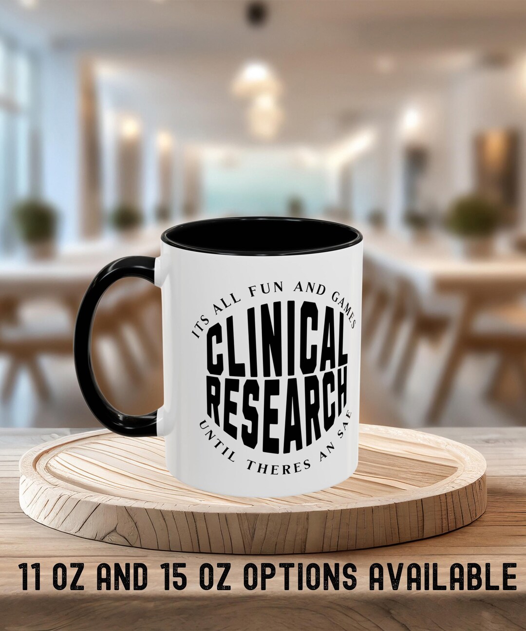 Funny Clinical Researcher Coordinator Crew Birthday 11 Oz Ceramic Mug ...