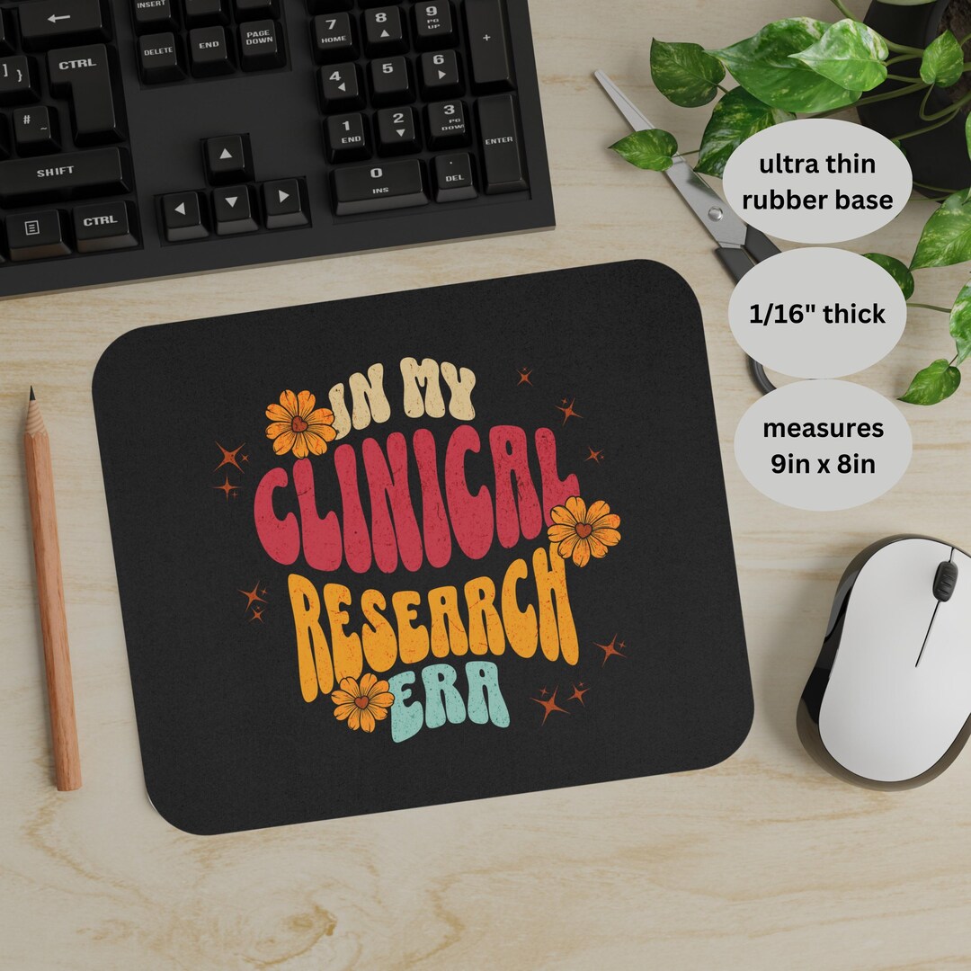 Clinical Researcher Gift for Him or Her Mouse Pad, Clinicalresearch ...