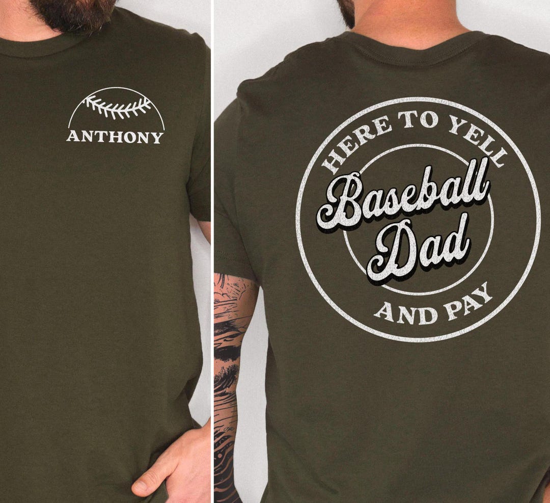 Custom Funny Senior Baseball Goalie Tshirt Birthday Gift for Dad for ...