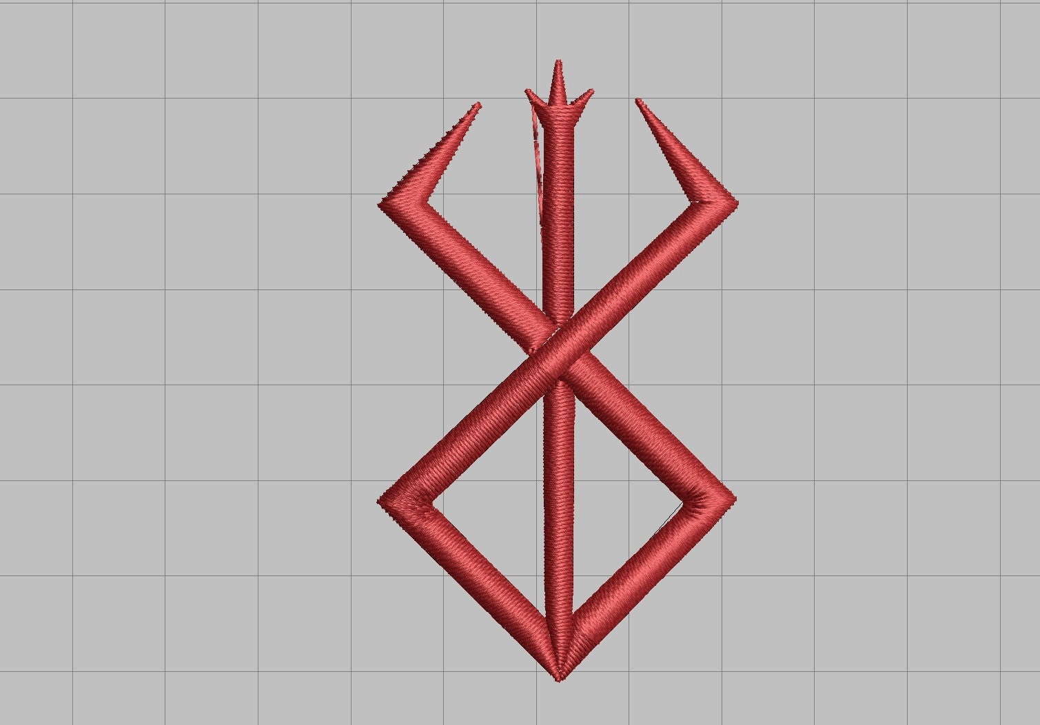 Berserk Symbol Embroidery File - Etsy