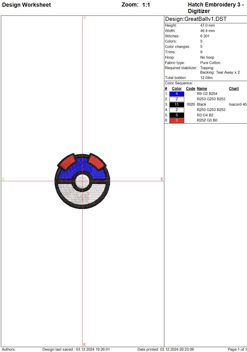 Pokemon Pokeball Pack Embroidery File - Etsy