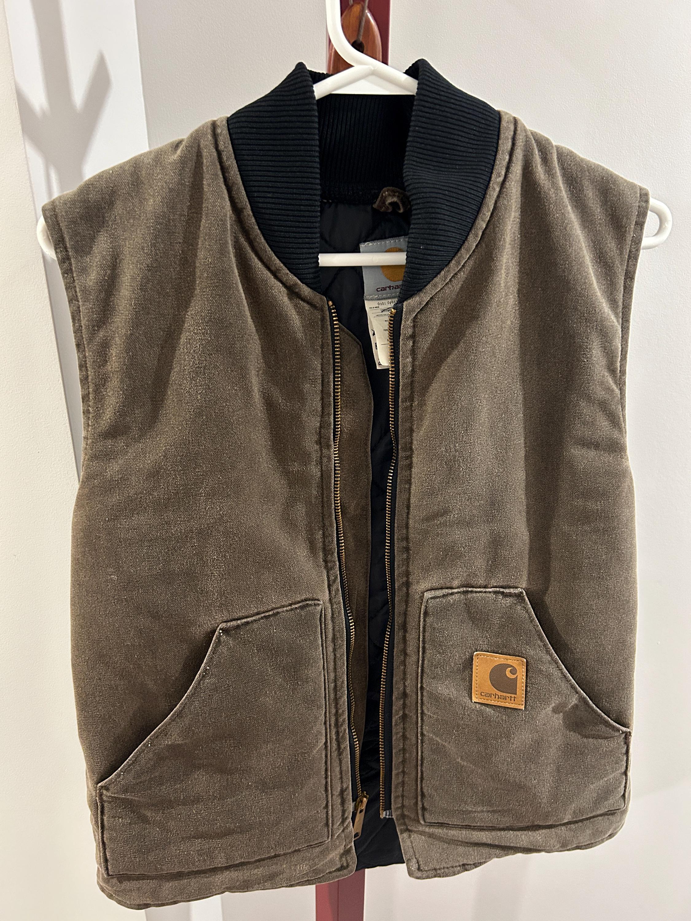 Vintage Mens Carhartt Vest - Etsy Vintage Mens Carhartt Vest - Etsy