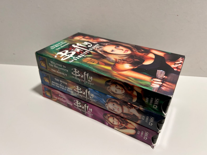 Buffy the Vampire Slayer 3 VHS Box Set - Etsy