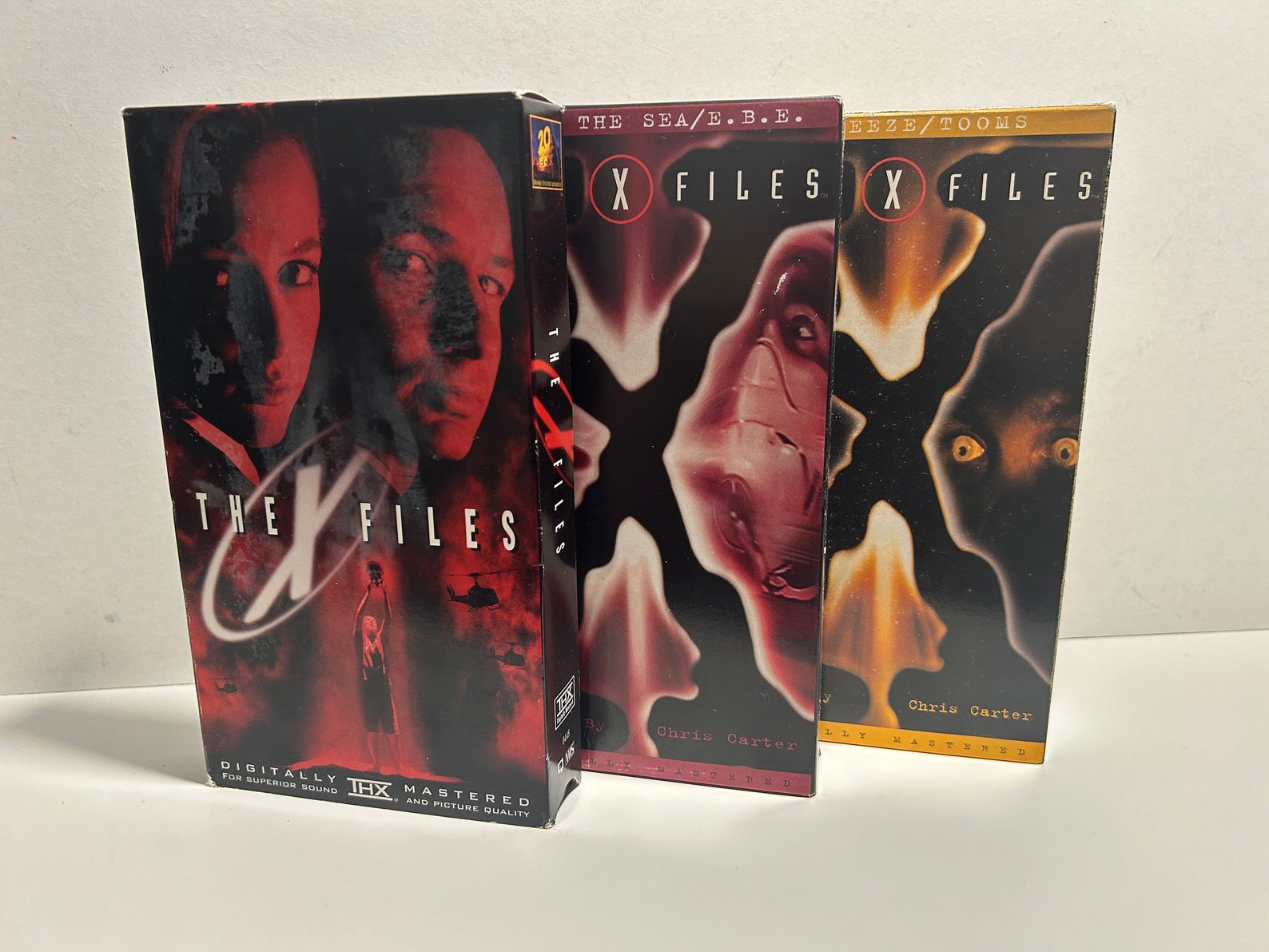 The X-files Movie and 2 Episode Tapes - 3 VHS Tape Bundle - Etsy