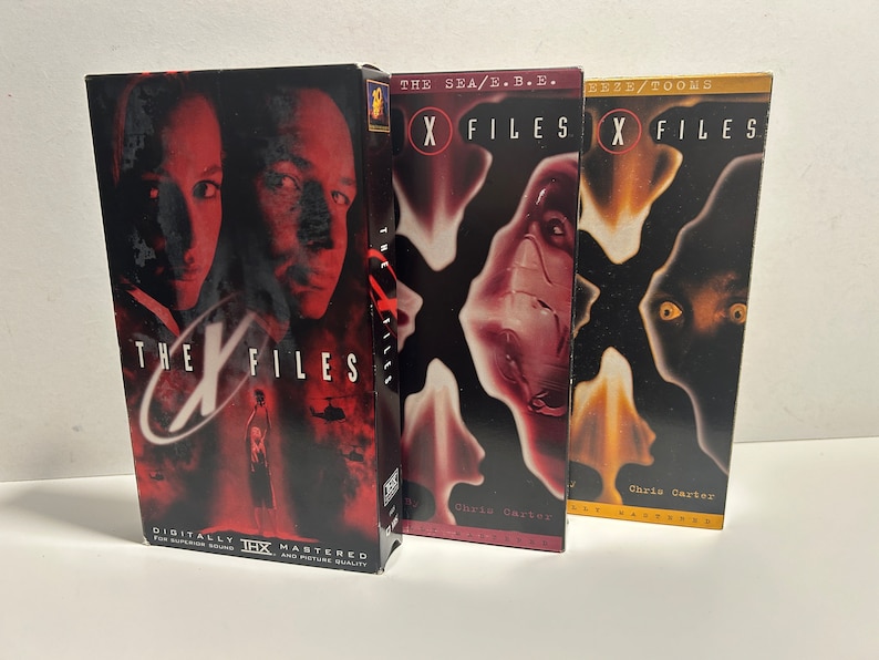 The X-files Movie and 2 Episode Tapes - 3 VHS Tape Bundle - Etsy