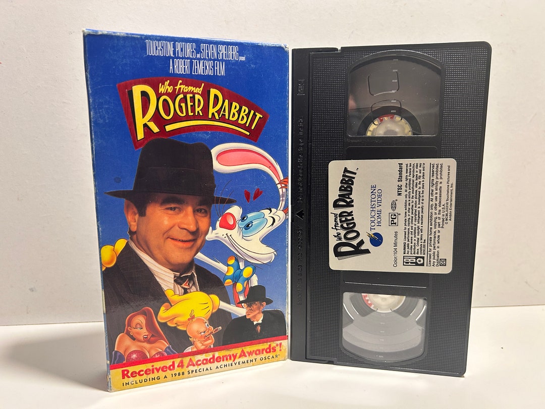Who Framed Roger Rabbit - VHS Tape - Etsy