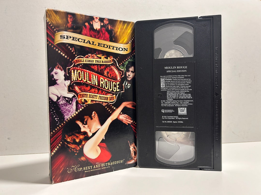 Moulin Rouge - VHS Tape - Etsy