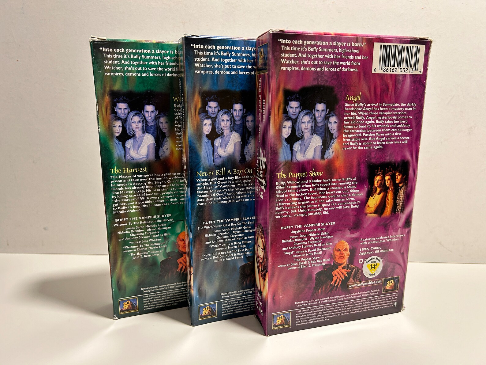 Buffy the Vampire Slayer 3 VHS Box Set - Etsy