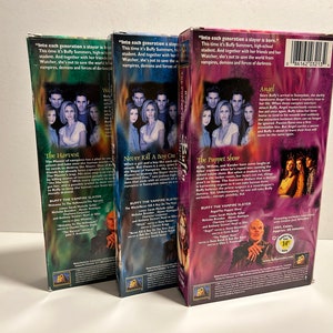 Buffy the Vampire Slayer 3 VHS Box Set - Etsy Canada