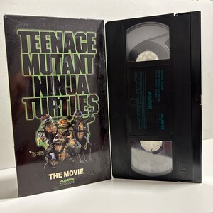 Teenage Mutant Ninja Turtles VHS Tape - Etsy