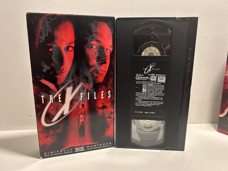 The X-files Movie and 2 Episode Tapes - 3 VHS Tape Bundle - Etsy
