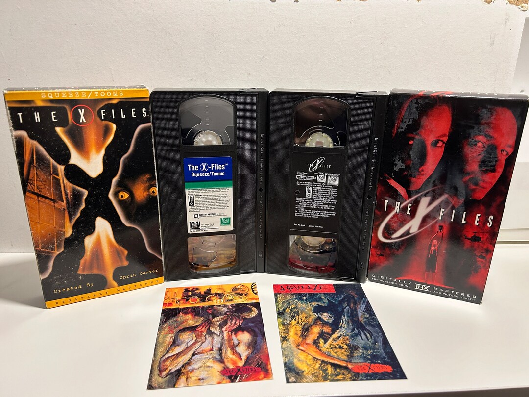 The X-files Movie and Squeeze/tooms VHS Tape Bundle - Etsy