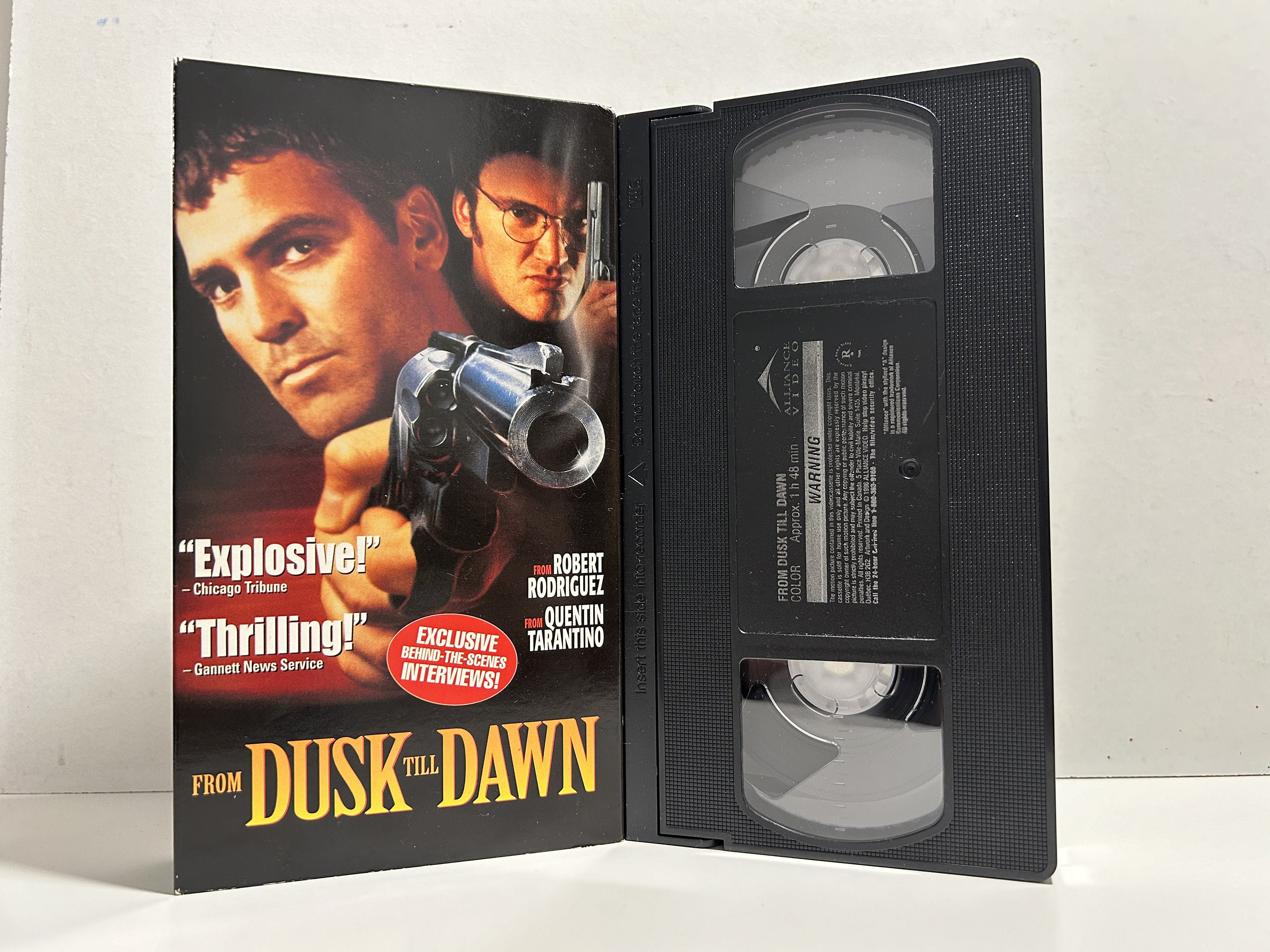 From Dusk Till Dawn - VHS Tape - Etsy