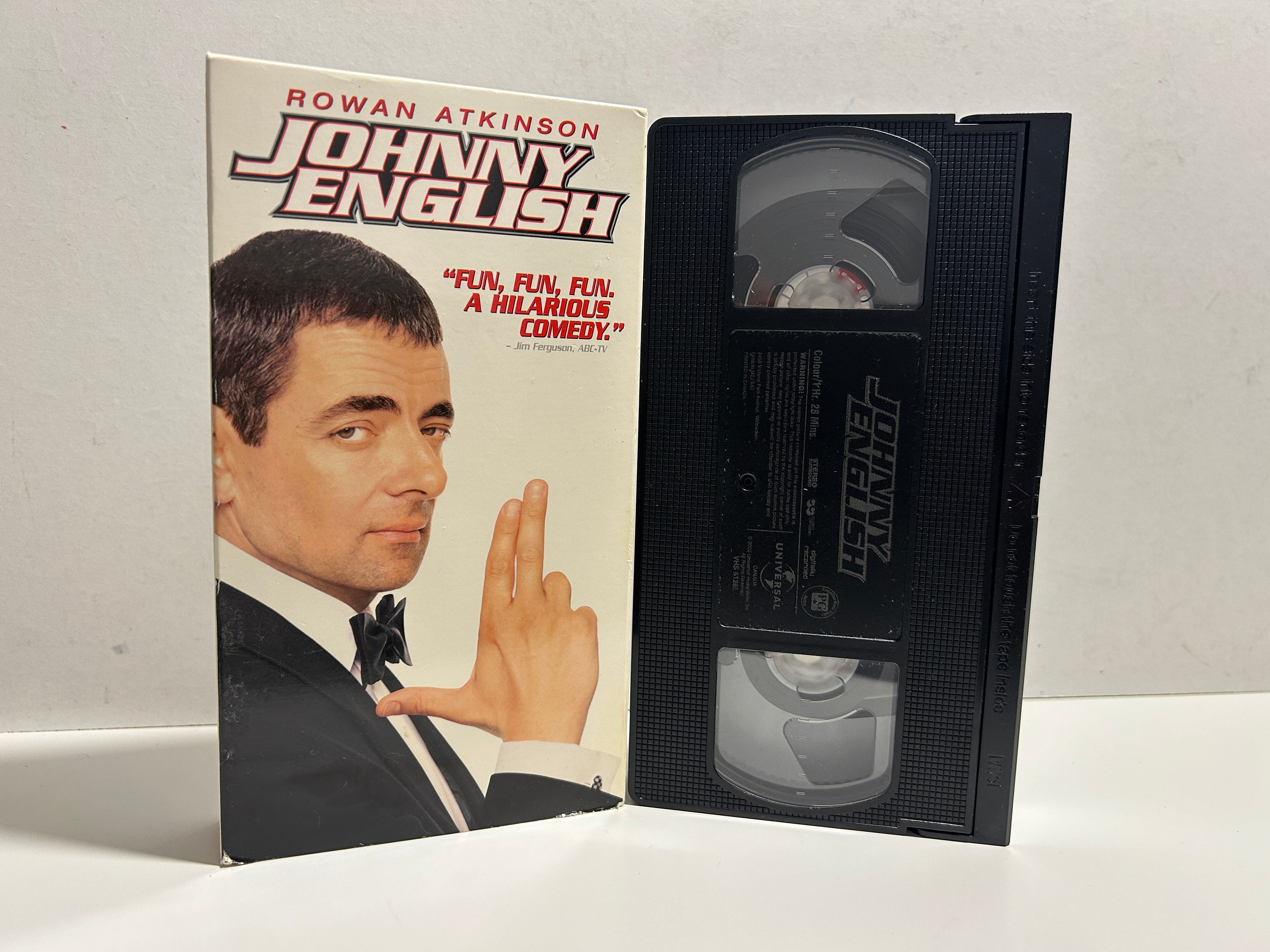 Johnny English - VHS Tape - Etsy