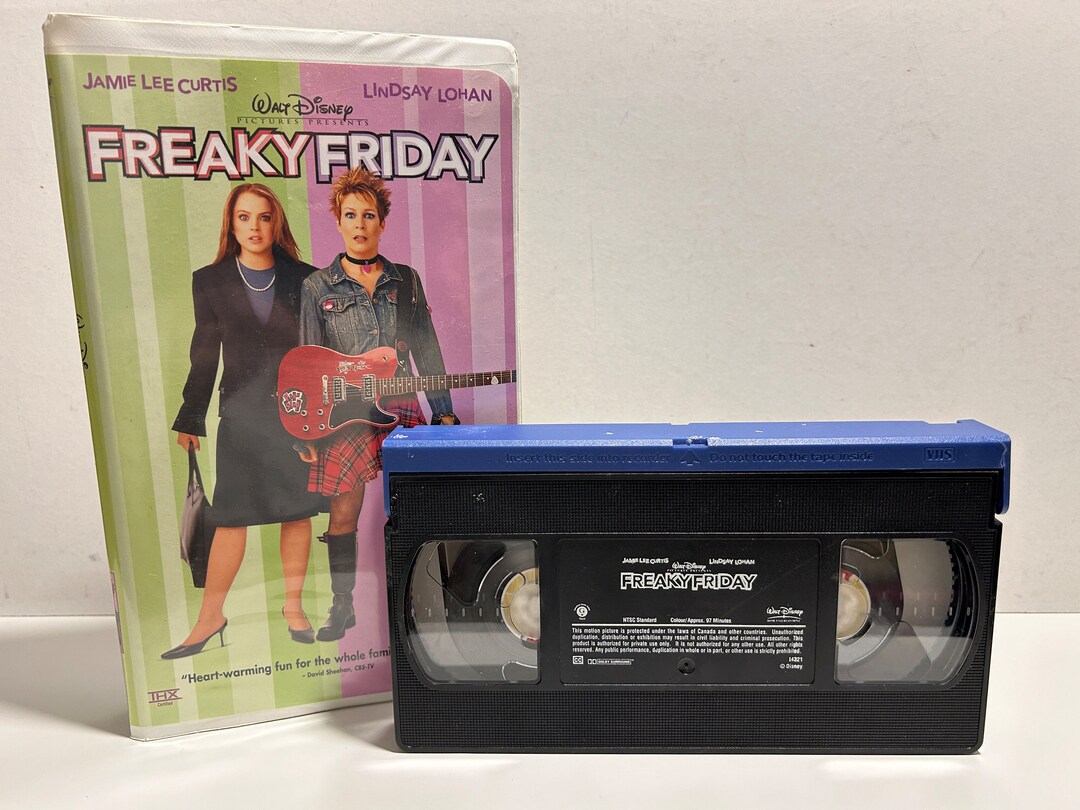 Freaky Friday - VHS Tape - Etsy
